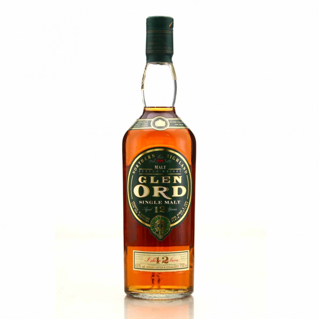 Glen Ord 12 Year Old 75cl 1990s / SA Import | Whisky Auctioneer
