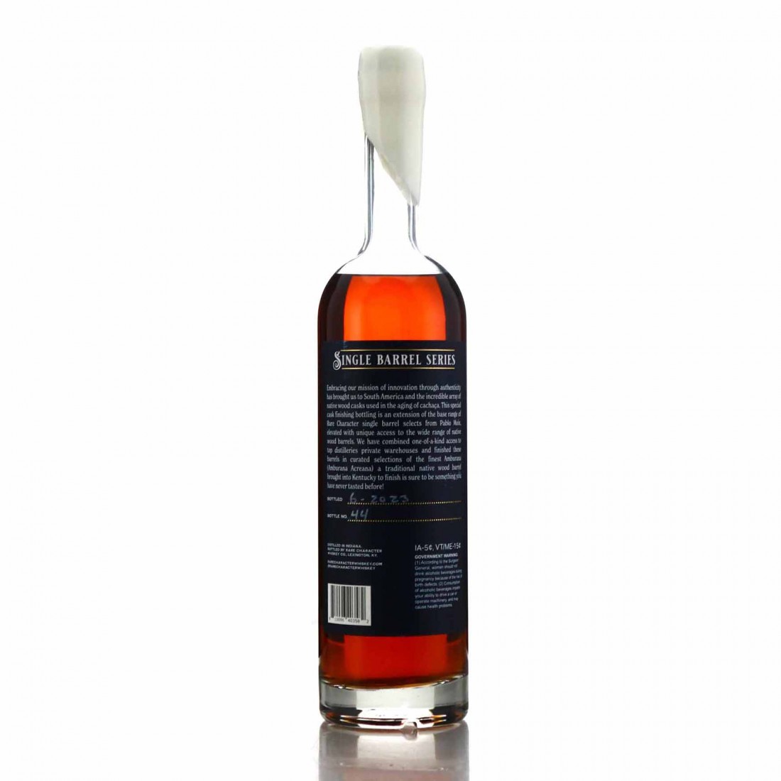 Rare Character 2017 Single Barrel 6 Year Old Rye Whiskey / Gordon's Est ...