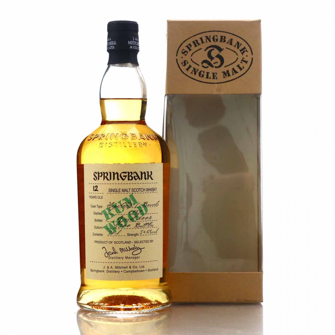Springbank 1989 Rum Wood 12 Year Old | Whisky Auctioneer