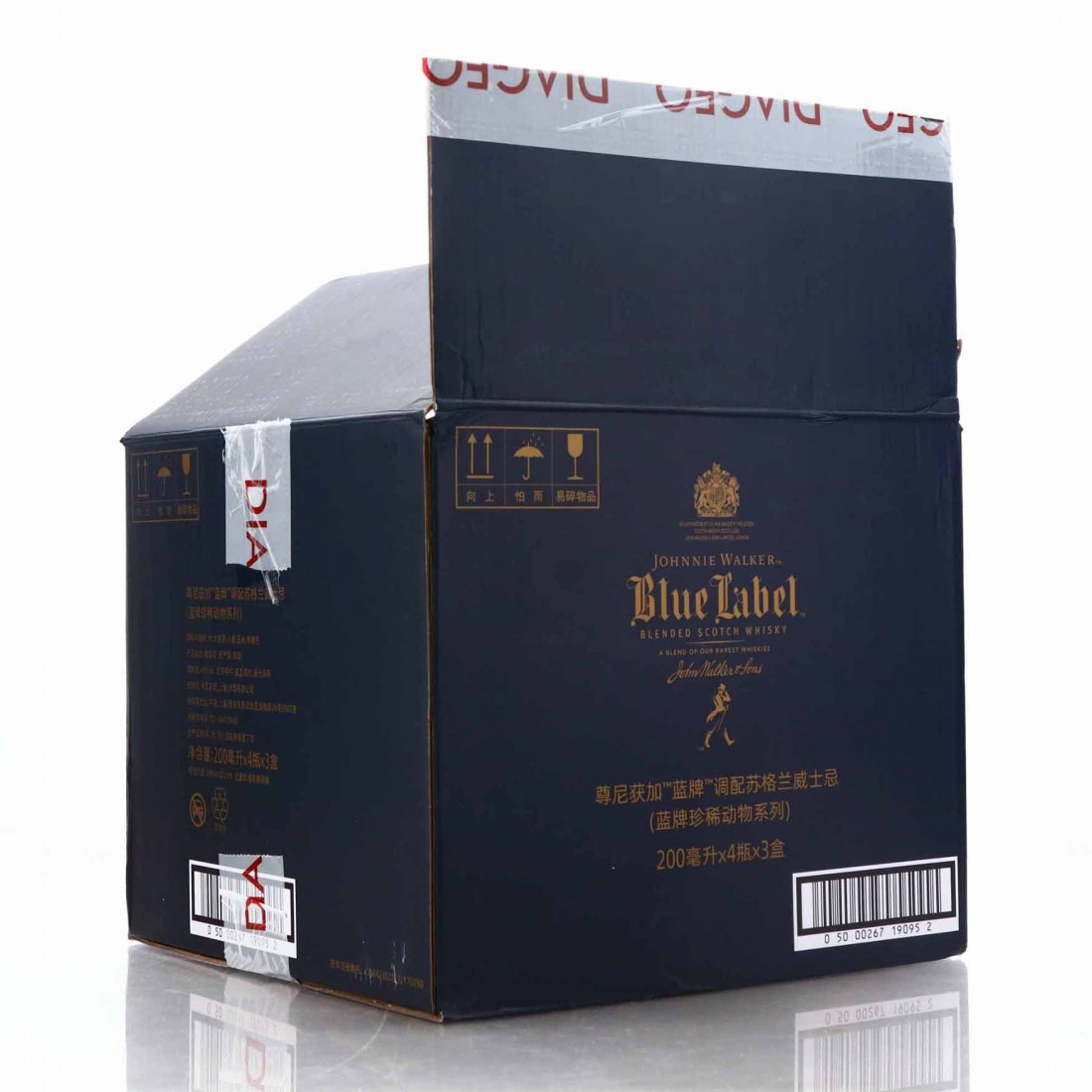 Johnnie Walker Blue Label Rare Animals Collection 12 x 20cl / Case ...