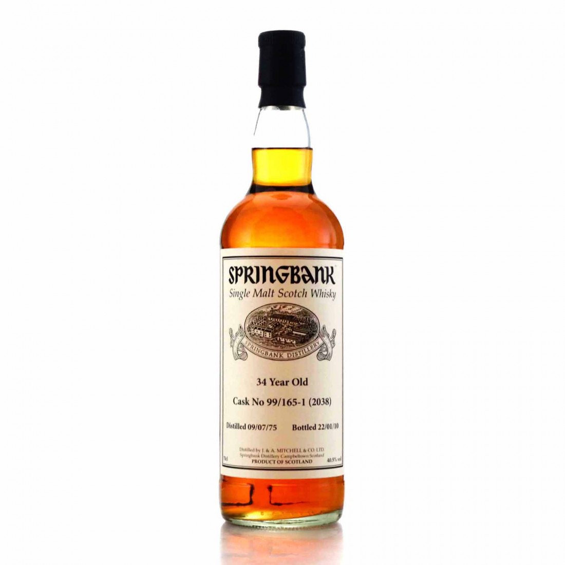 Springbank 1975 Private Cask 34 Year Old | Whisky Auctioneer