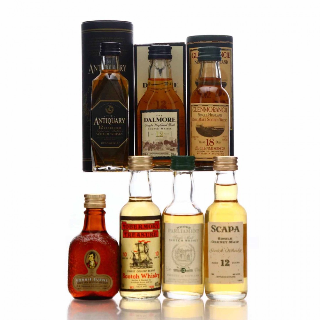 Scotch Whisky Miniature x 7 | Whisky Auctioneer
