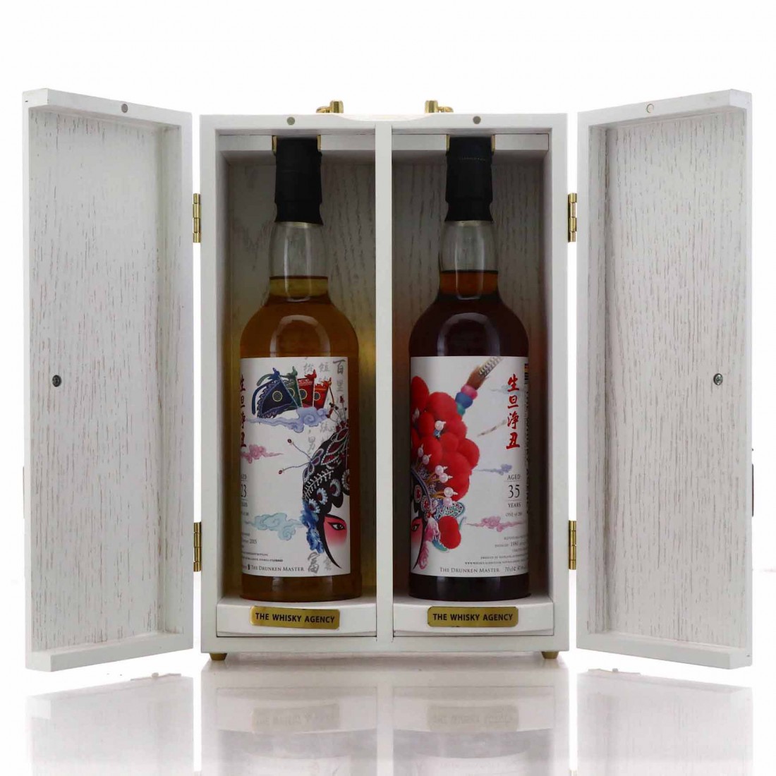 Whisky Agency And Art Taiwan Blended Malt T Set 2 X 70cl Drunken