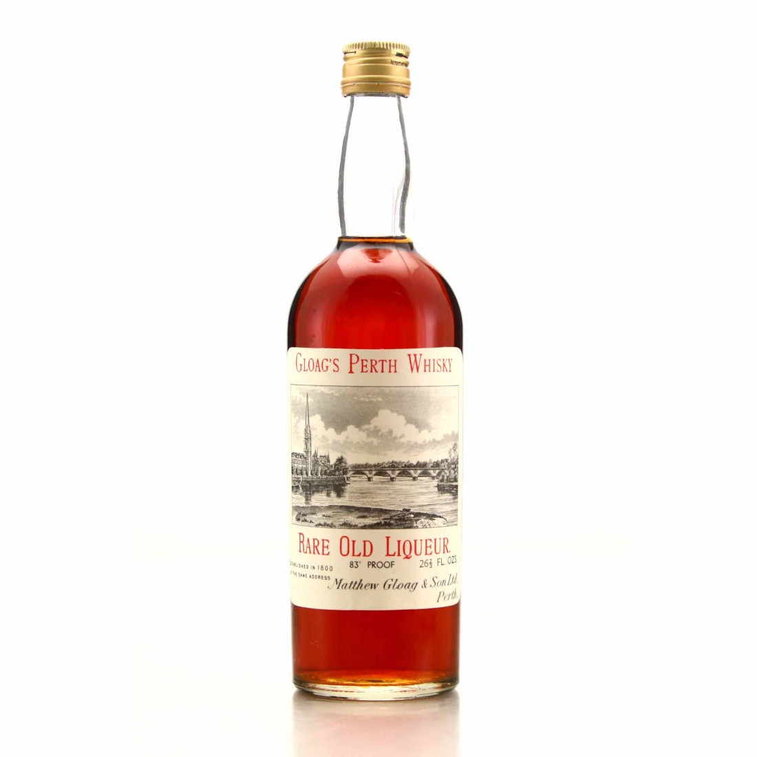 Gloag's Perth Rare Old Liqueur 1960s | Whisky Auctioneer