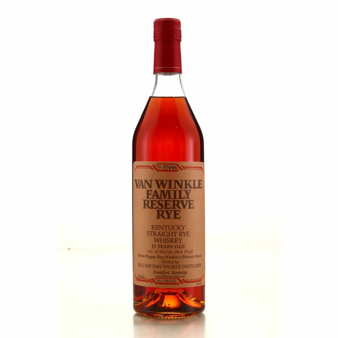 Van Winkle 13 Year Old Family Reserve Rye | Whisky Auctioneer