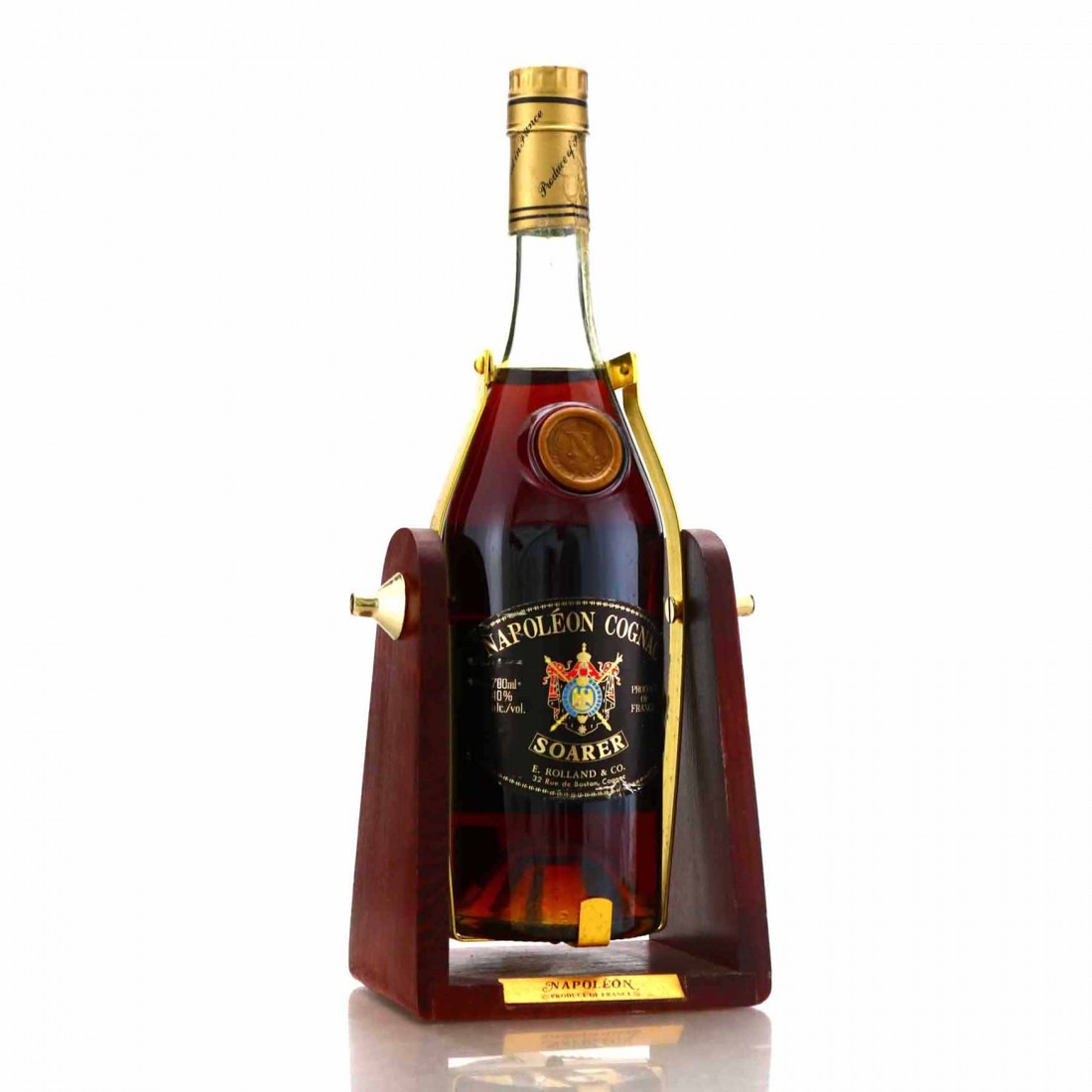 Soarer Napoleon Cognac / with Pouring Cradle | Whisky Auctioneer