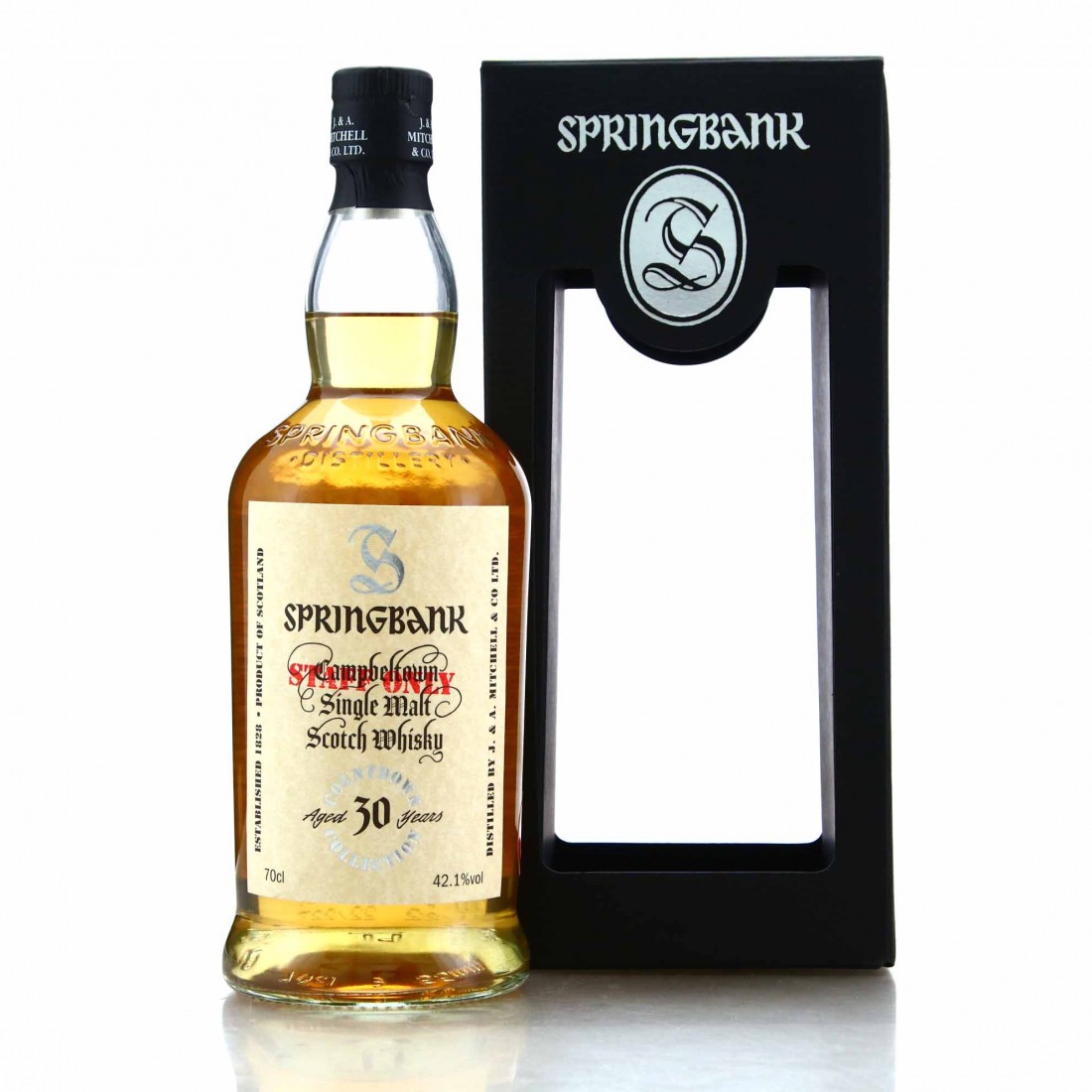 Springbank 30 Year Old Countdown Collection Staff Exclusive | Whisky ...