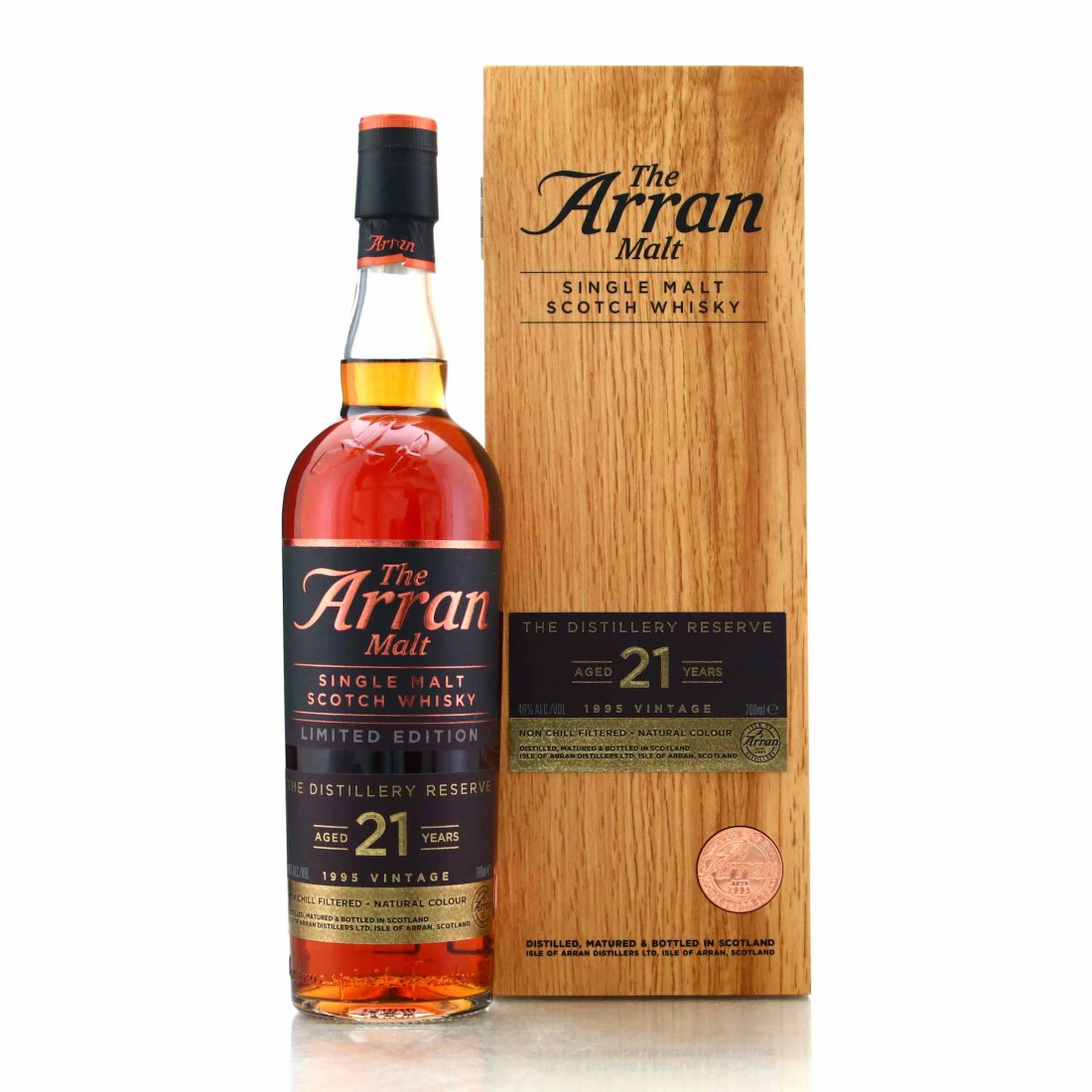Arran 1995 Distillery Reserve 21 Year Old | Whisky Auctioneer