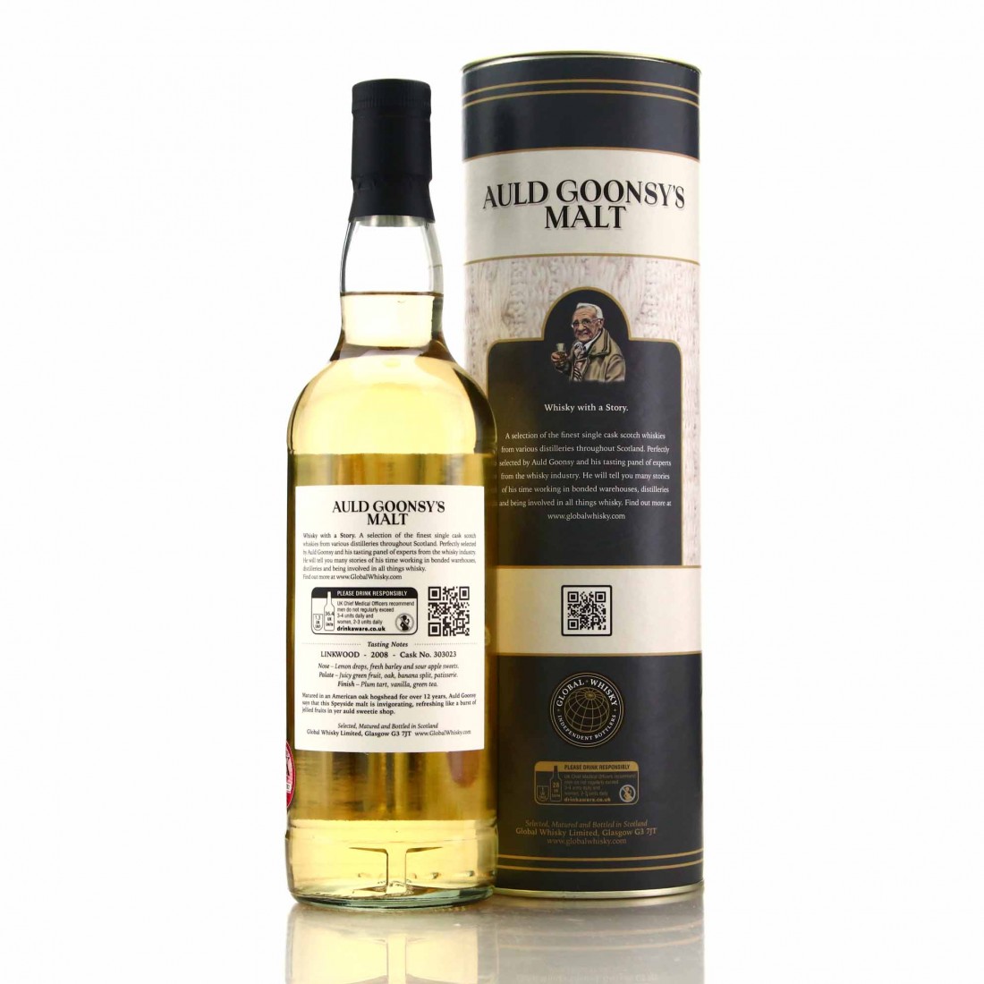 Linkwood 2008 Auld Goonsy's 12 Year Old | Whisky Auctioneer