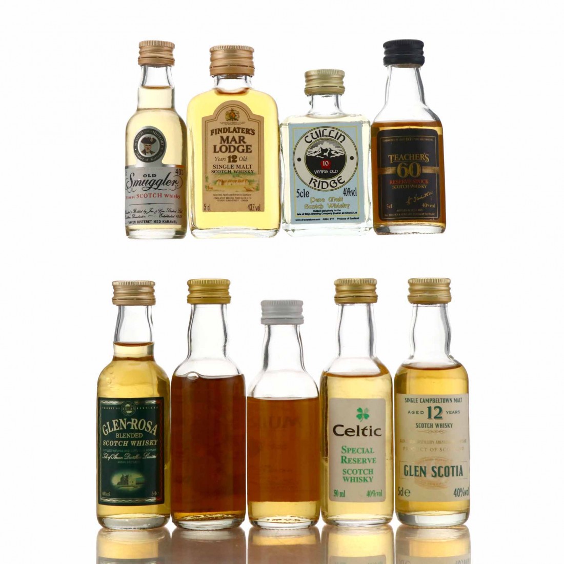 Scotch Whisky Miniature x 9 | Whisky Auctioneer