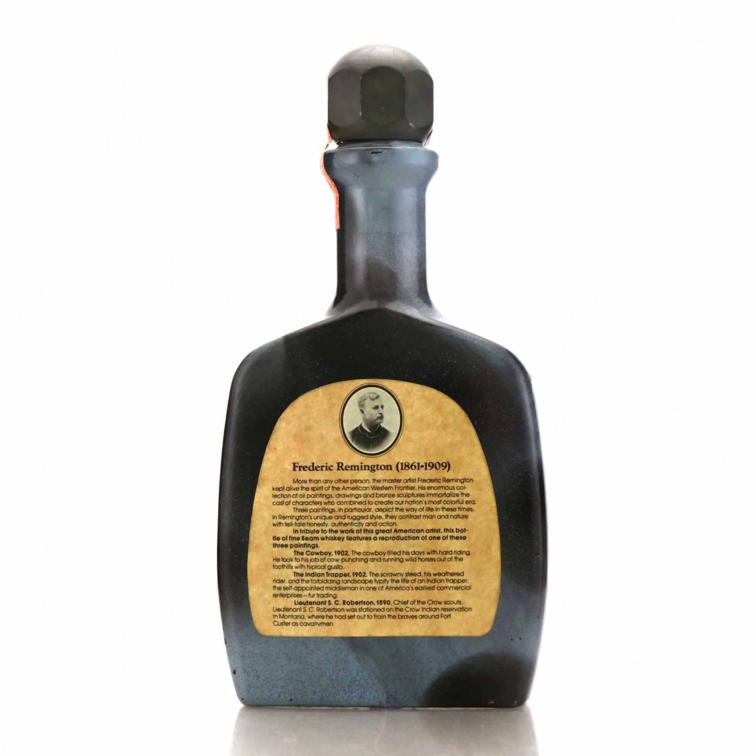Beam's Choice 10 Year Old Decanter 1979 / The Indian Trapper | Whisky ...