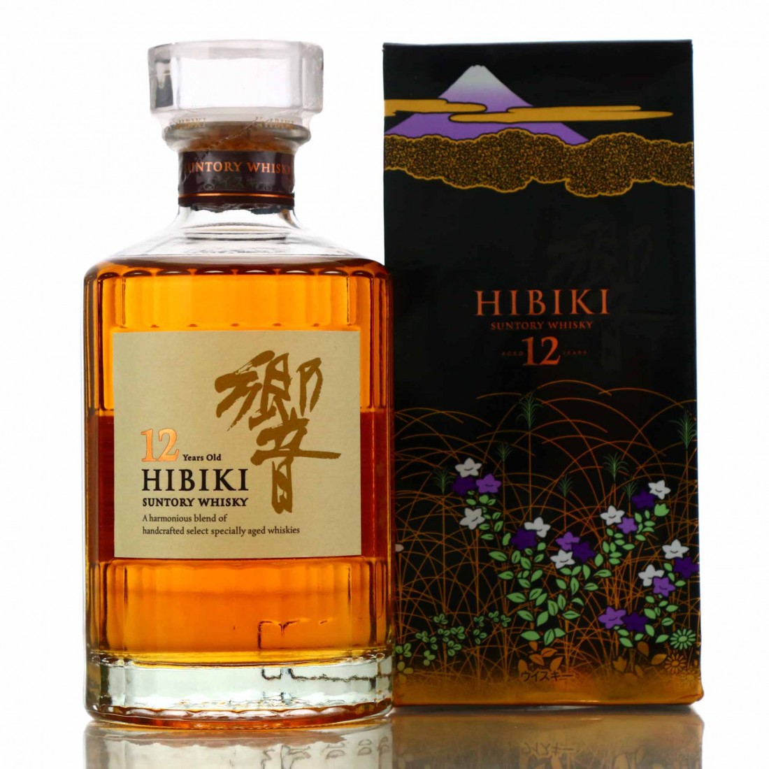 Hibiki 12 Year Old Mount Fuji Packaging 50cl | Whisky Auctioneer