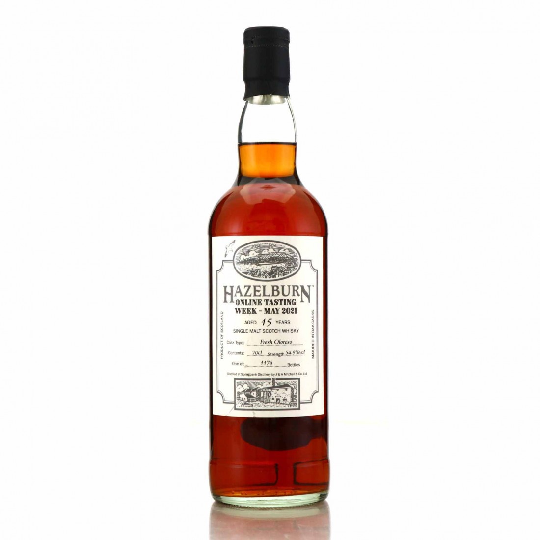 Hazelburn 15 Year Old Fresh Oloroso Casks / Online Tasting Week 2021 ...