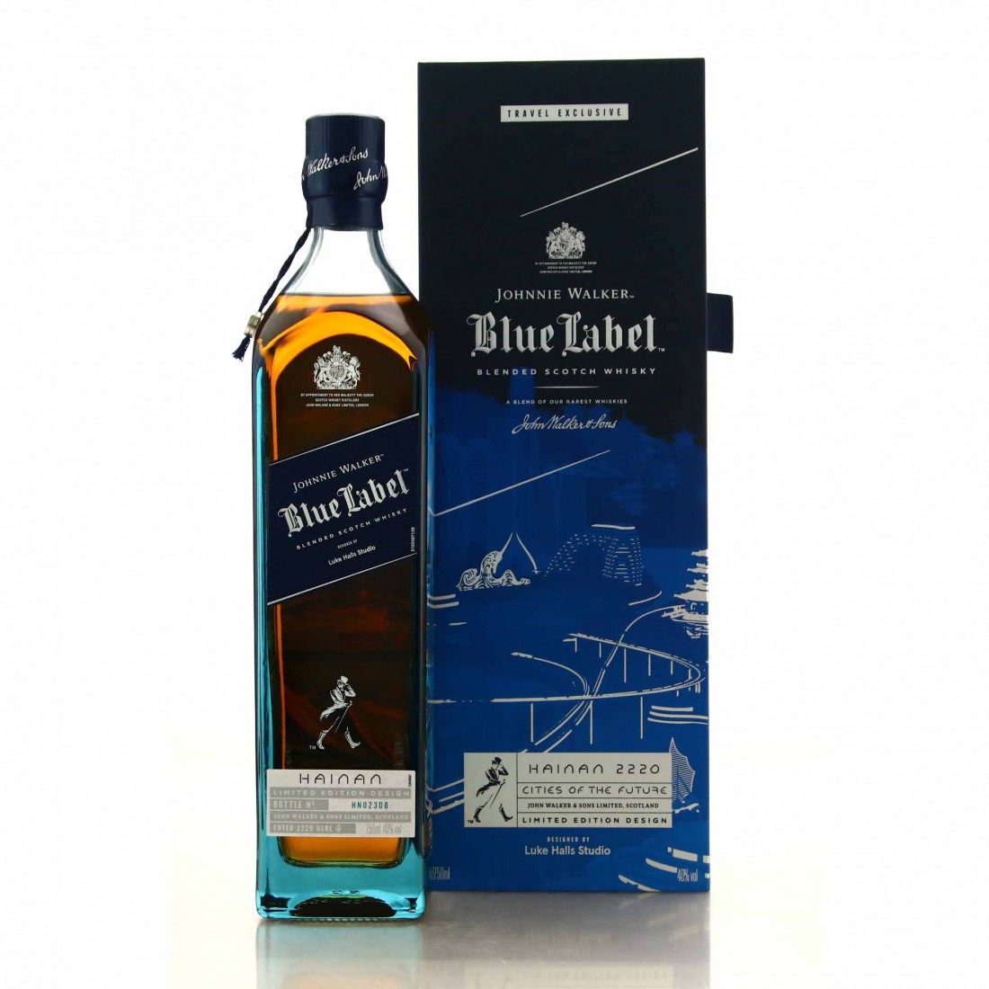 Johnnie Walker Blue Label Cities of the Future 75cl / Hainan 2220 ...