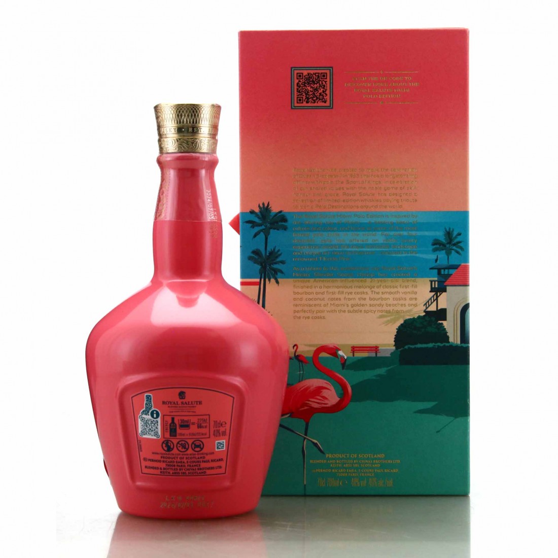 Chivas Royal Salute 21 Year Old Special Batch / Miami Polo Edition ...