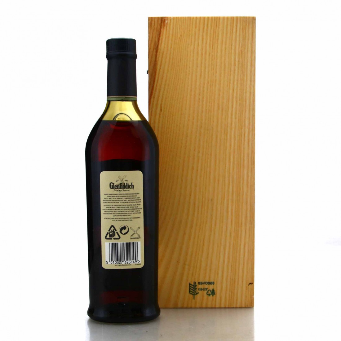 Glenfiddich 1973 Vintage Reserve 33 Year Old #9874 | Whisky Auctioneer