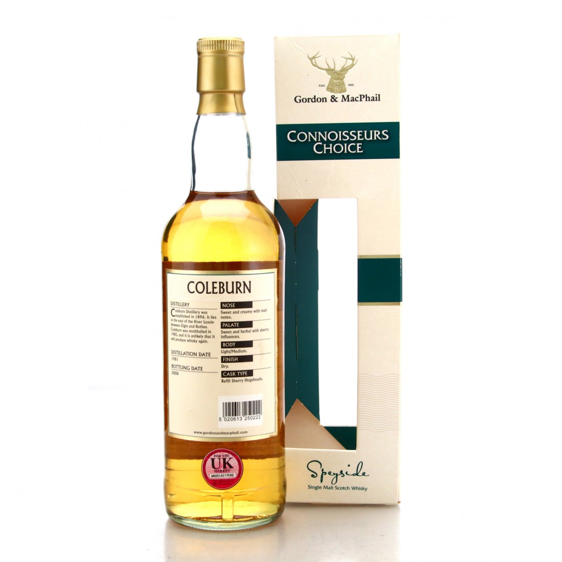 Coleburn 1981 Gordon and MacPhail bottled 2008 | Whisky Auctioneer