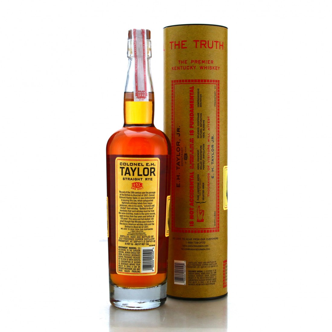 Colonel E.H. Taylor Straight Rye | Whisky Auctioneer