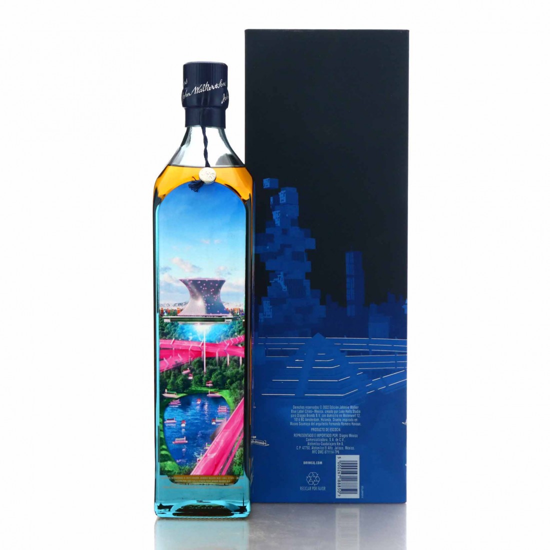 Johnnie Walker Blue Label Cities of the Future 75cl / Mexico City 2220 ...