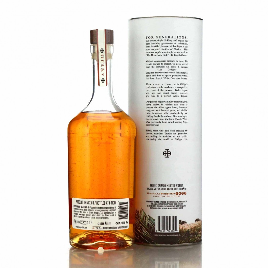 Codigo '1530' Anejo Tequila 75cl | Whisky Auctioneer