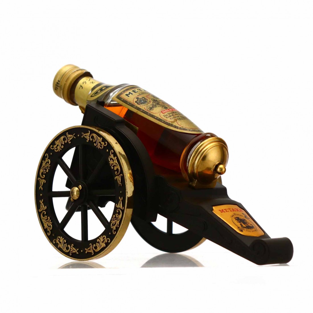 Metaxa 7-Star Gold Label Greek Brandy Cannon Miniature | Whisky Auctioneer