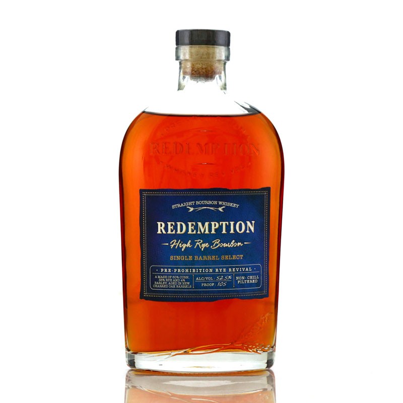 Redemption High Rye Bourbon Single Barrel | Whisky Auctioneer