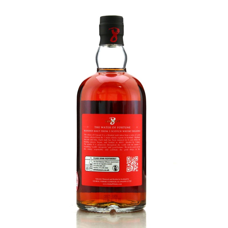Global Whisky 8 Year Old Concept 8 Blended Malt | Whisky Auctioneer