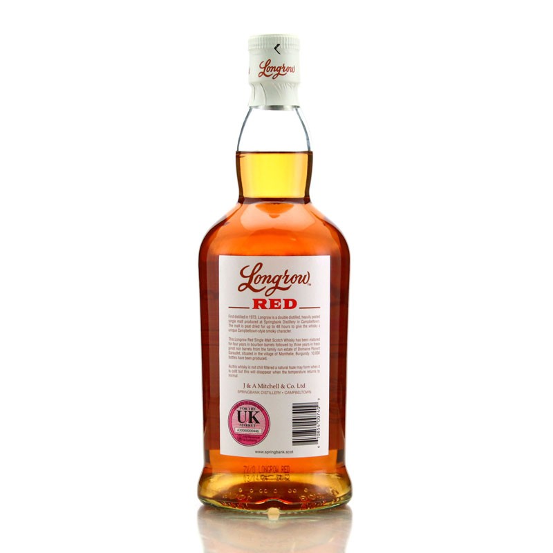 Longrow Red 7 Year Old Pinot Noir | Whisky Auctioneer