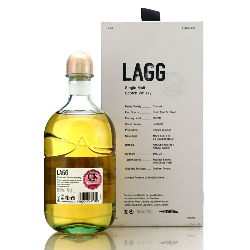 Lagg Single Malt Inaugural Release Batch #1 | Whisky Auctioneer
