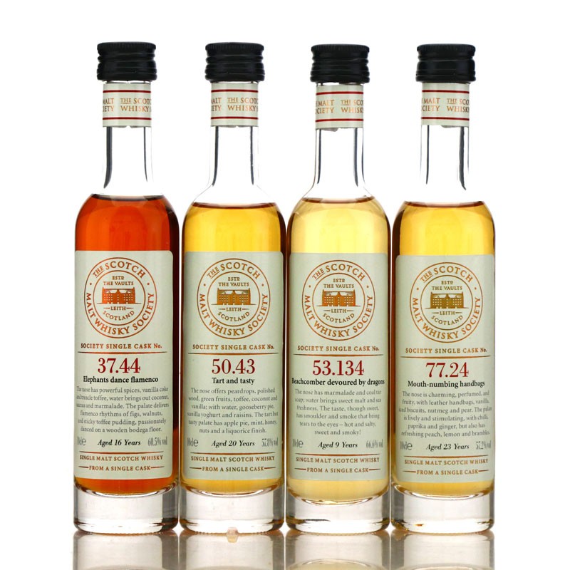 SMWS Membership Presentation Pack 4 x 10cl | Whisky Auctioneer