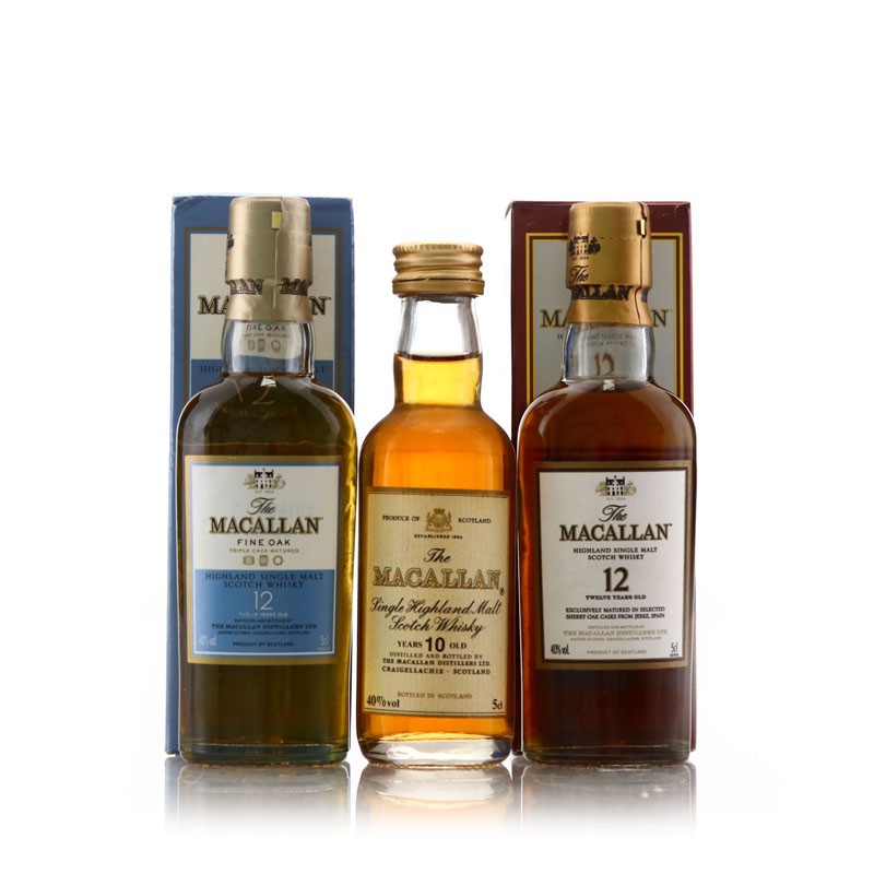 Macallan Miniature x 3 | Whisky Auctioneer