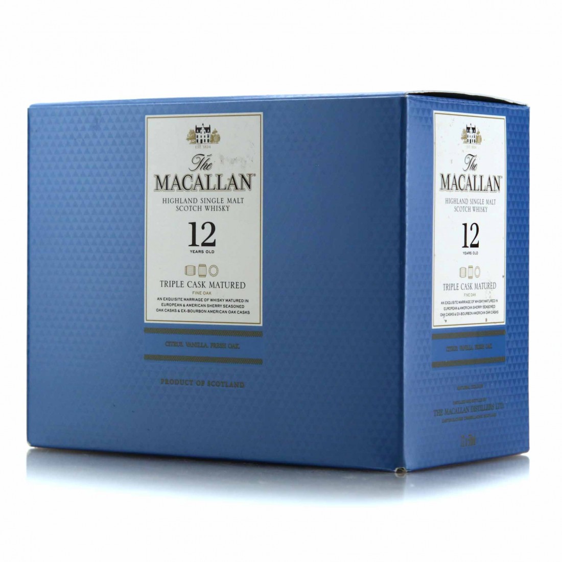 Macallan 12 Year Old Triple Cask Miniature x 12 / Case | Whisky Auctioneer