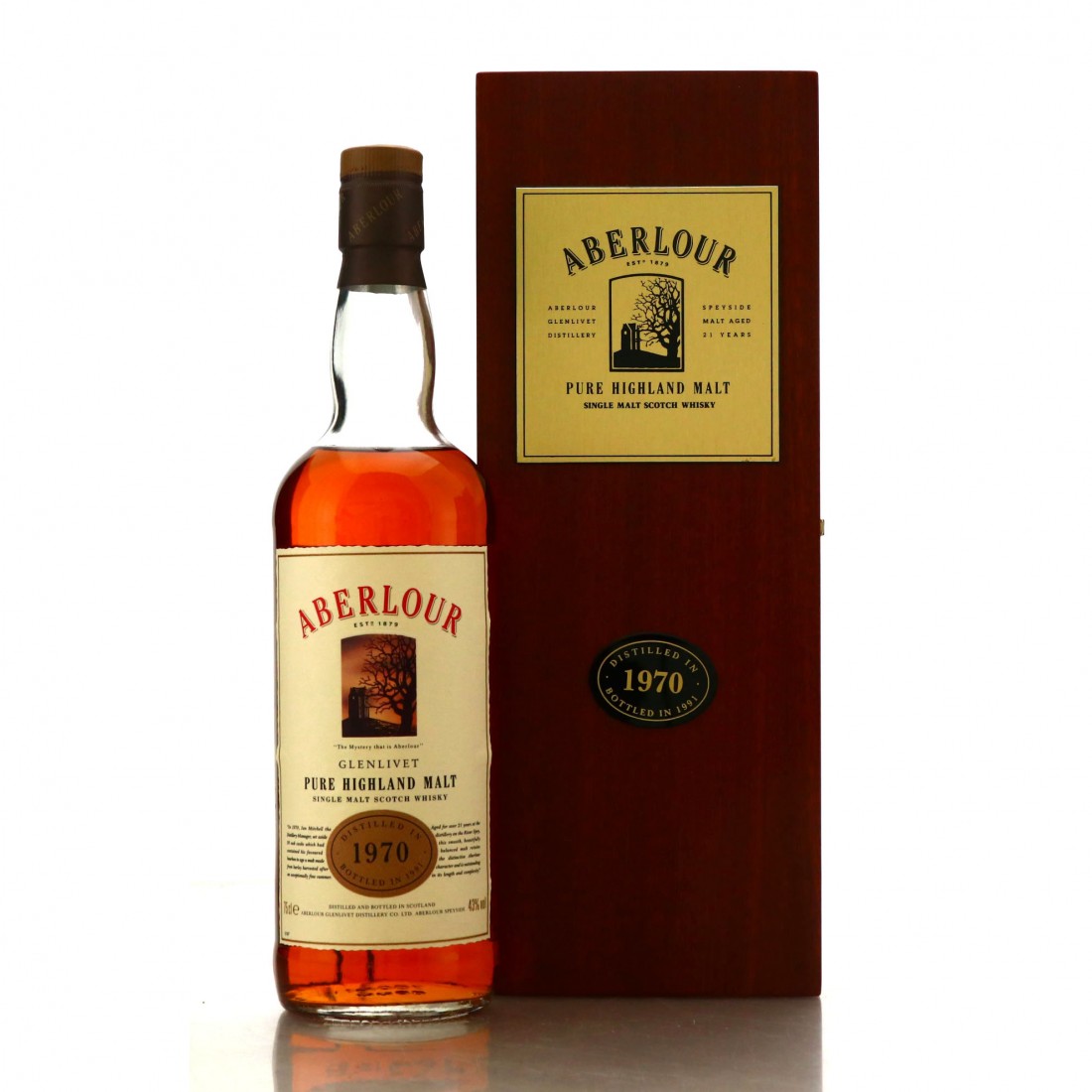 Aberlour 1970 21 Year Old 75cl | Whisky Auctioneer