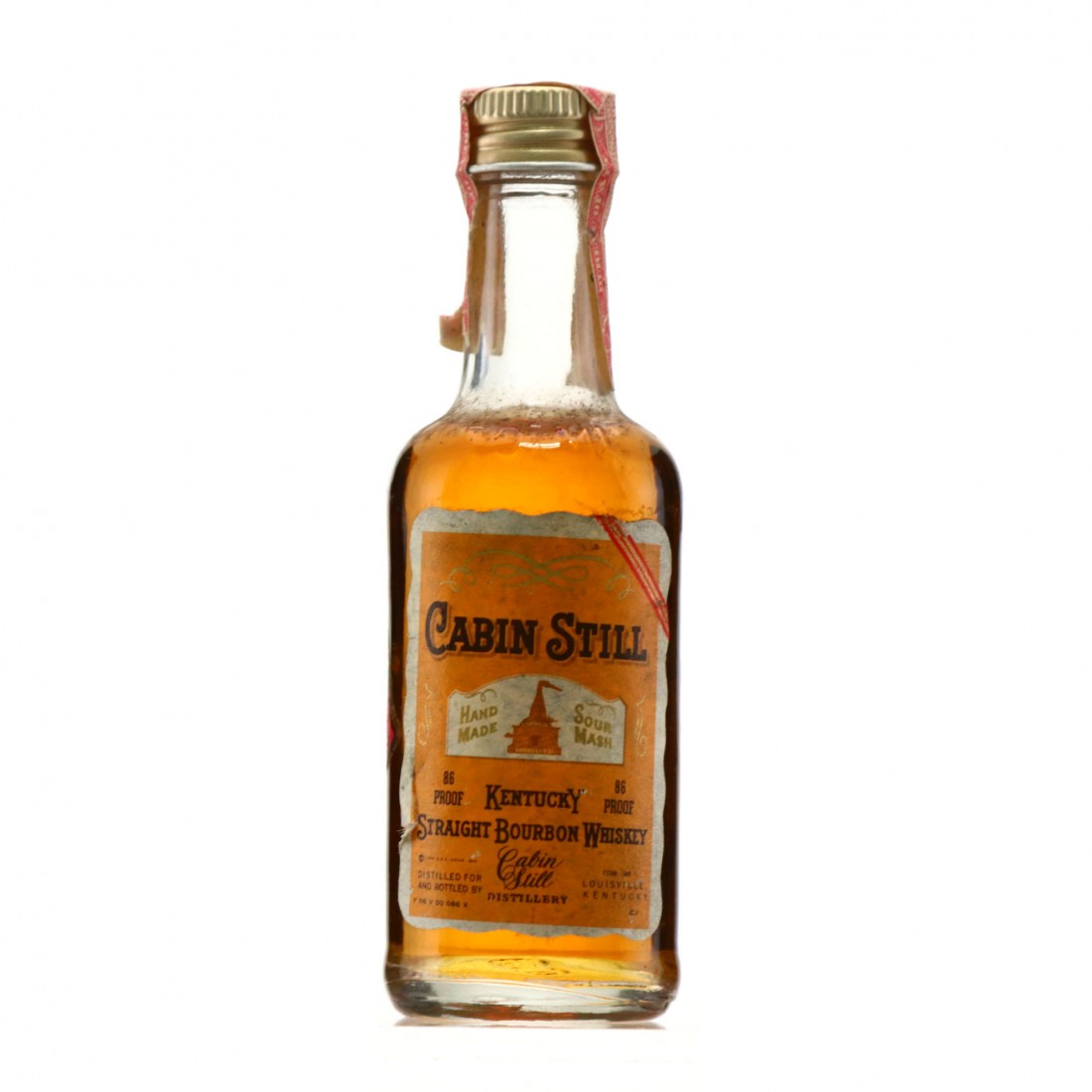 Cabin Still Kentucky Bourbon Miniature 1970s | Whisky Auctioneer