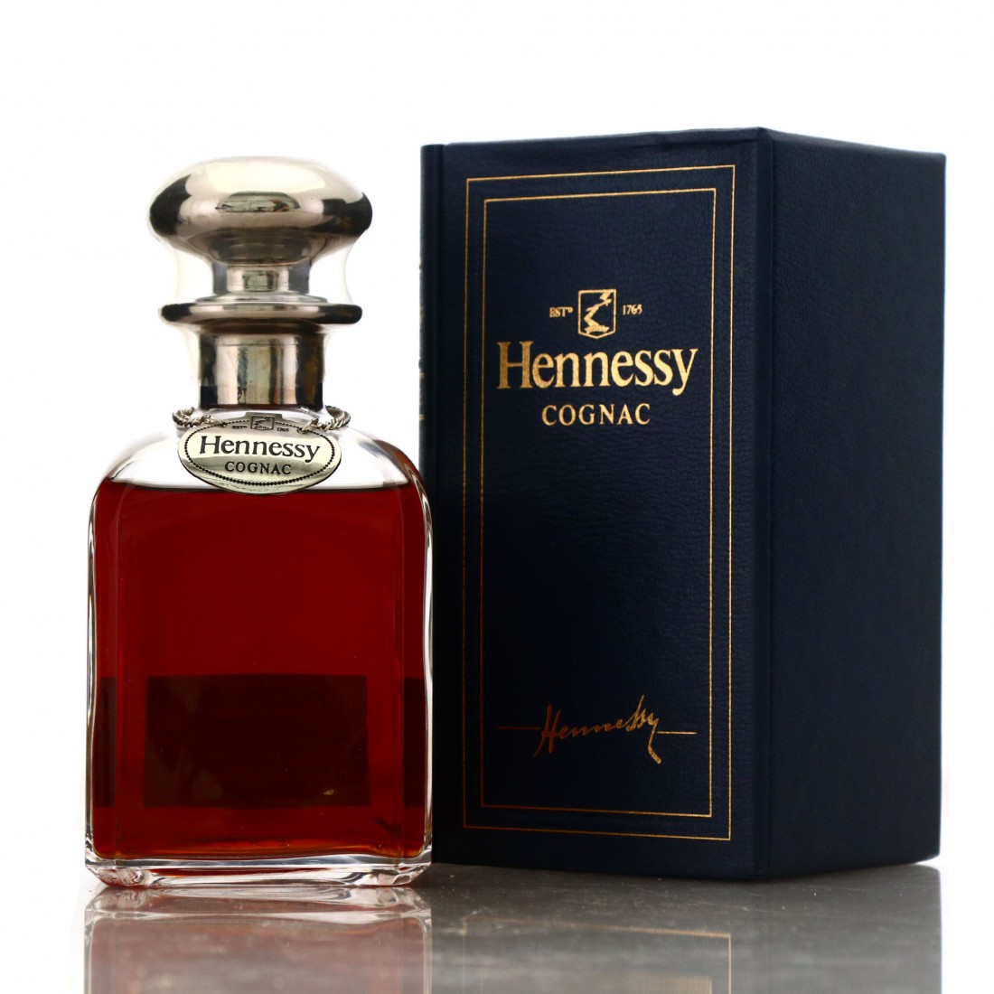 Hennessy Cognac Library Decanter / Blue Book | Whisky Auctioneer