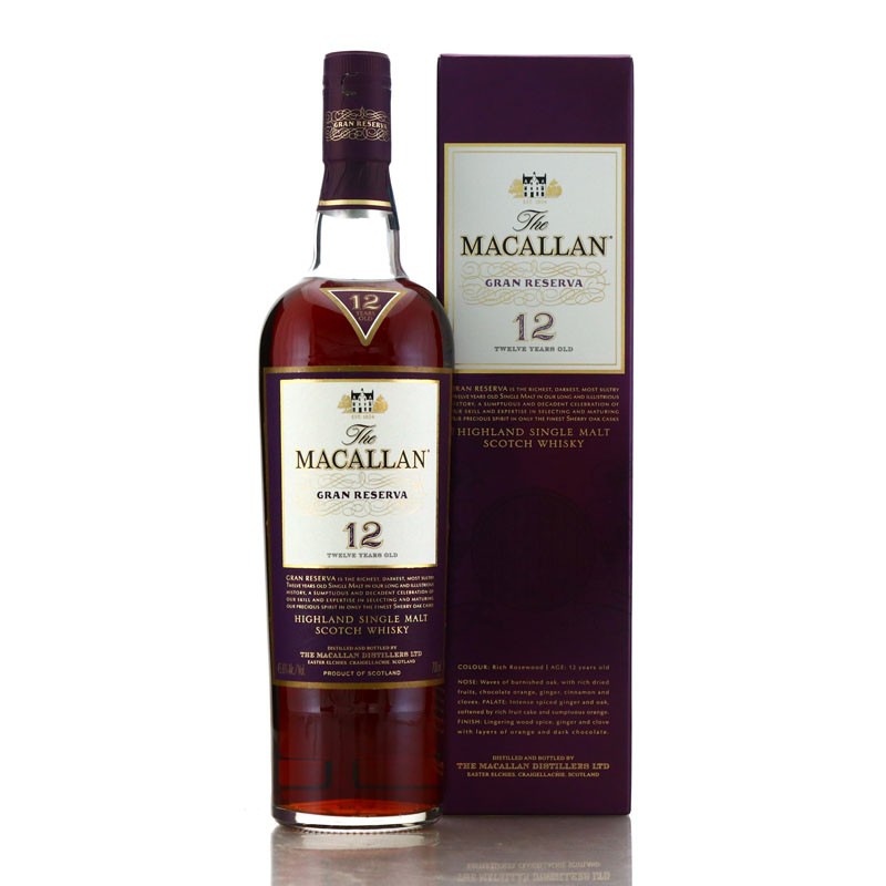 Macallan 12 Year Old Gran Reserva | Whisky Auctioneer