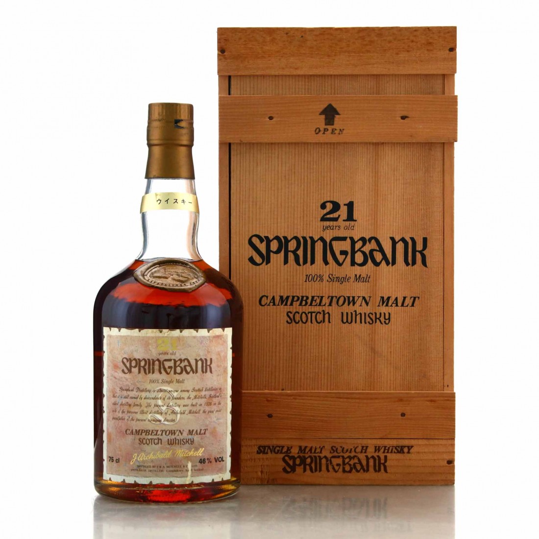 Springbank 21 Year Old J. Archibald Mitchell 75cl | Whisky Auctioneer