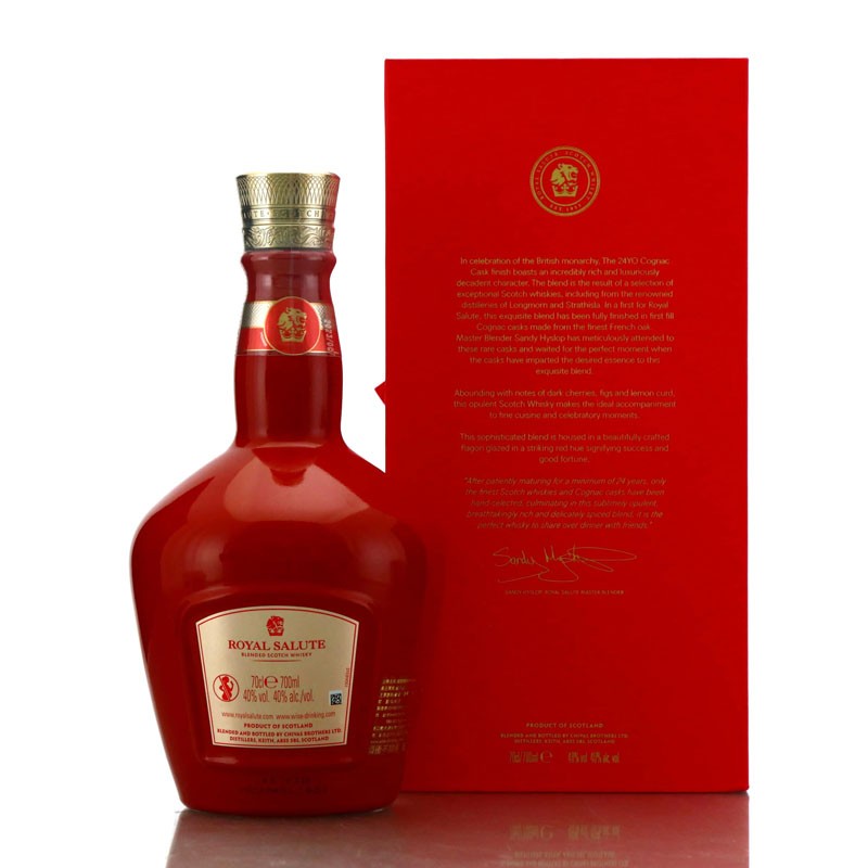 Chivas Royal Salute 24 Year Old Cognac Finish / Asia | Whisky Auctioneer