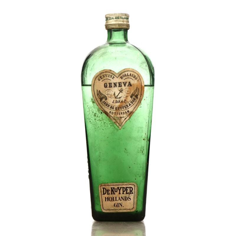 Dekuyper's Genuine Hollands Geneva Gin circa 1930s | Whisky Auctioneer