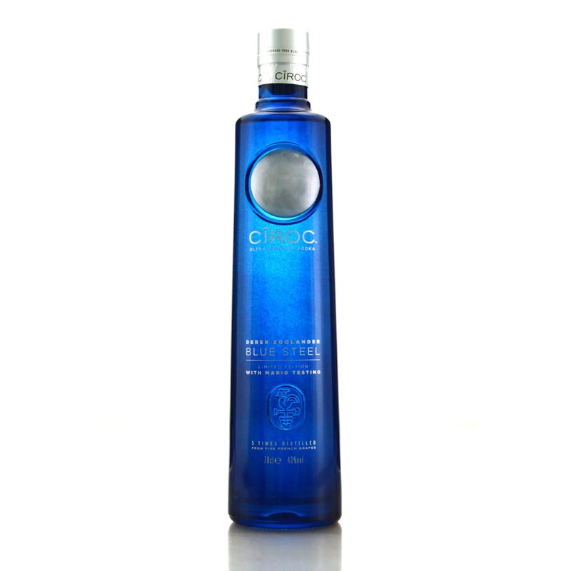 Ciroc Blue Steel Vodka | Whisky Auctioneer