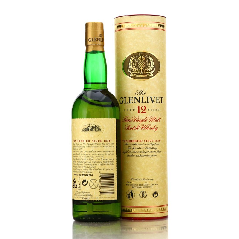 Glenlivet 12 Year Old 1990s | Whisky Auctioneer