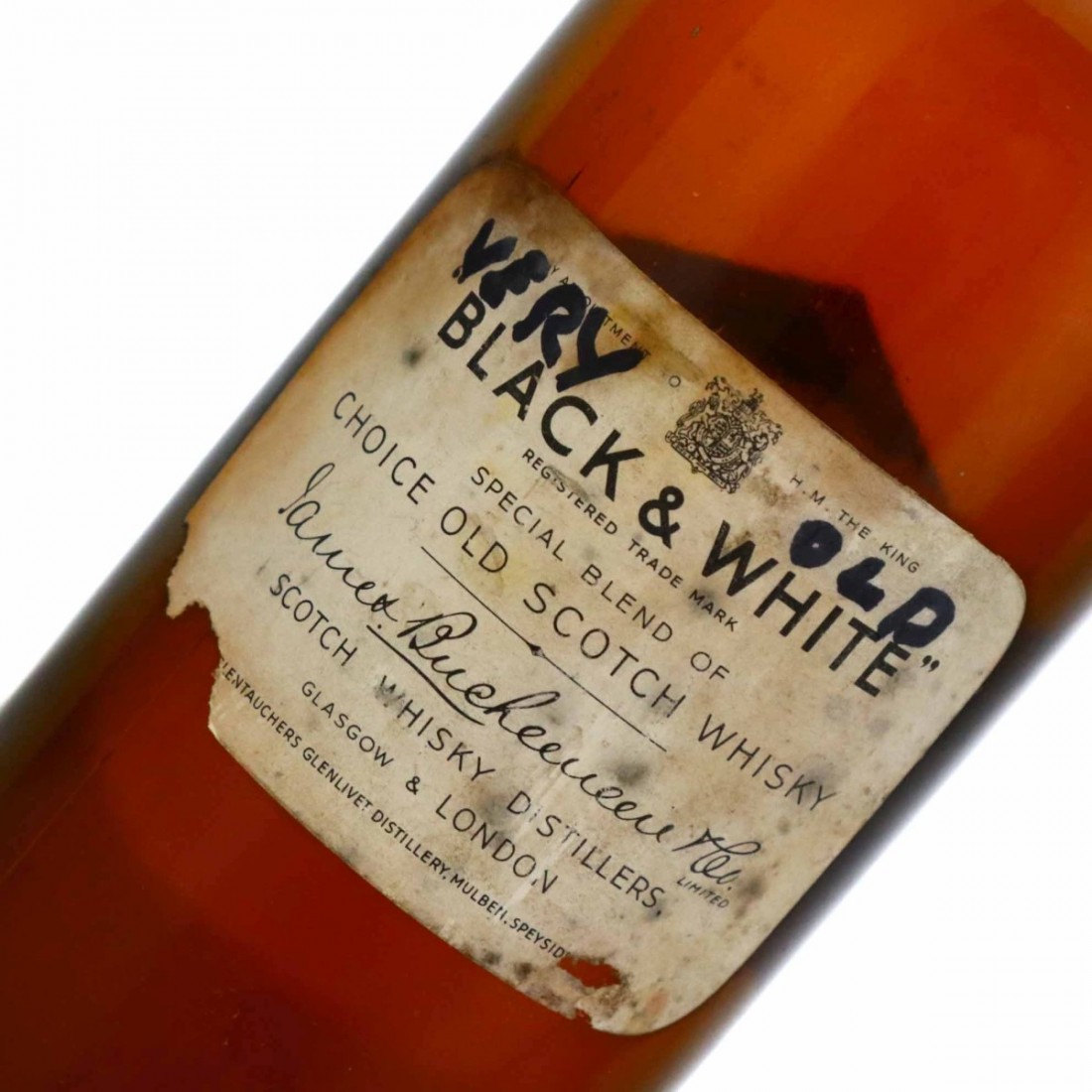 Black and White Scotch Whisky 1940s | Whisky Auctioneer
