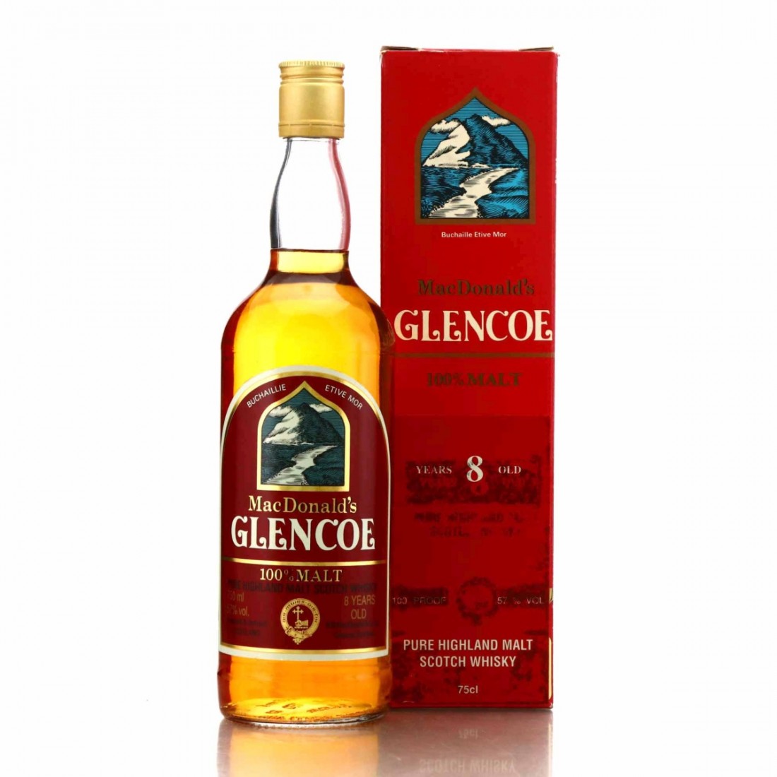 MacDonald's Glencoe 8 Year Old 100 Proof 1980s | Whisky Auctioneer