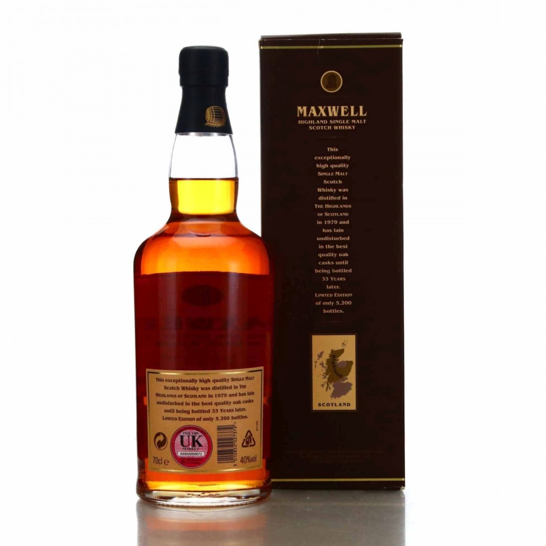Maxwell 1979 33 Year Old Highland Single Malt | Whisky Auctioneer