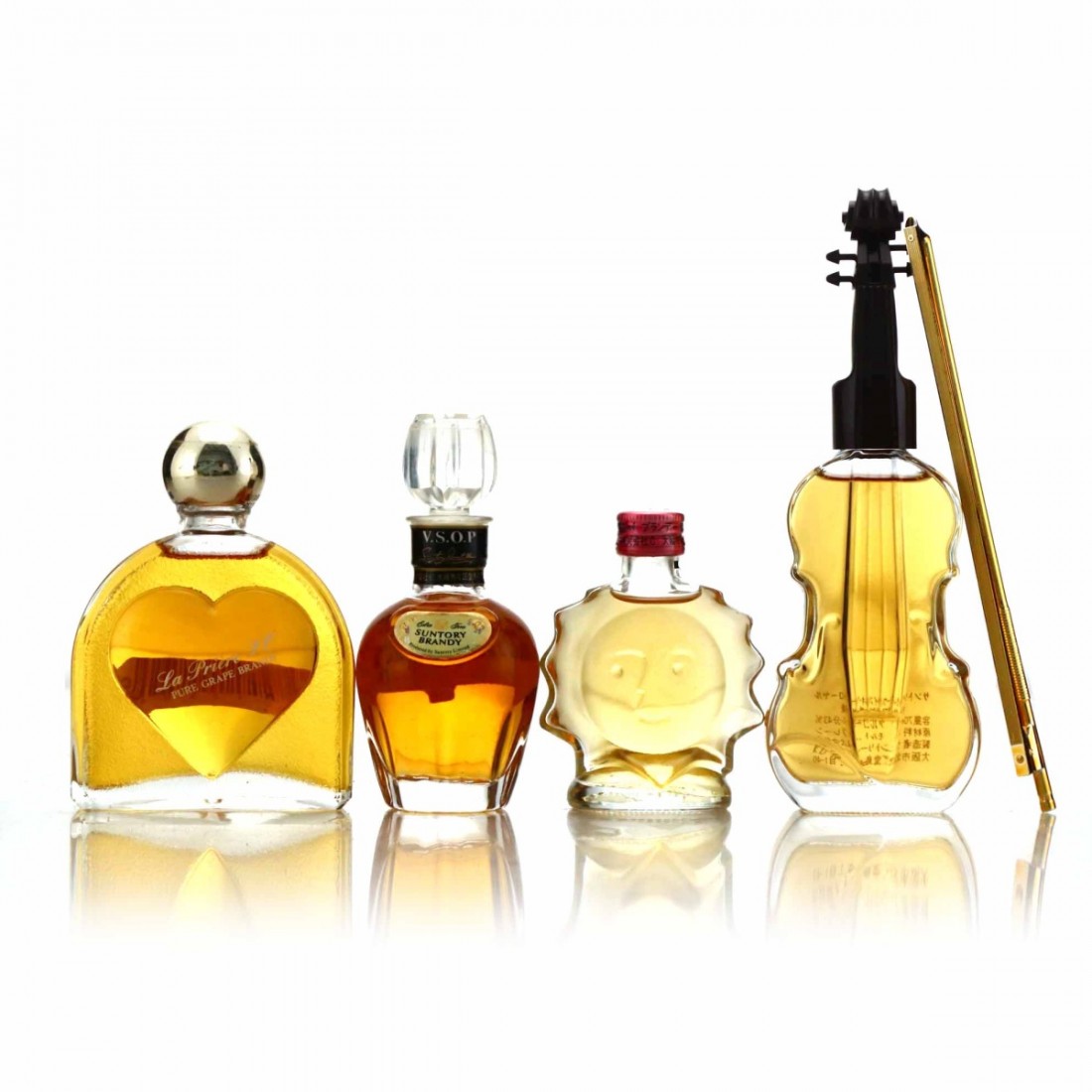 Brandy Miniature x 4 | Whisky Auctioneer
