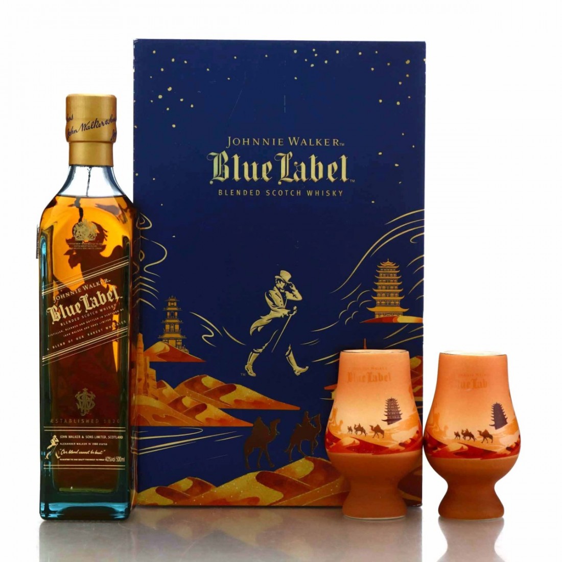 Johnnie Walker Blue Label Limited Edition Gift Pack 50cl / Dunhuang ...