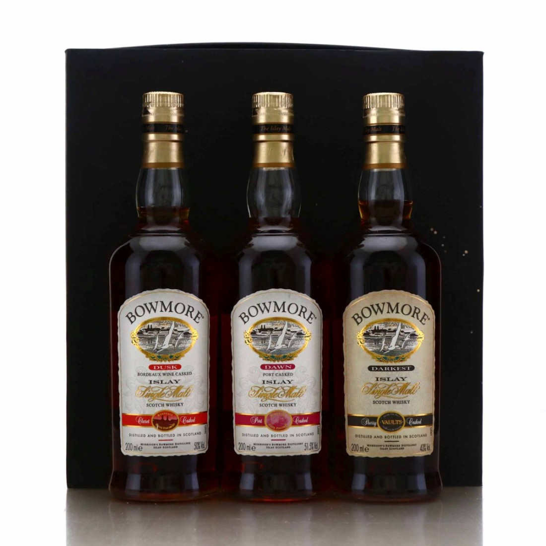 Bowmore Cask Collection 3 x 20cl / Dawn, Darkest, Dusk | Whisky Auctioneer