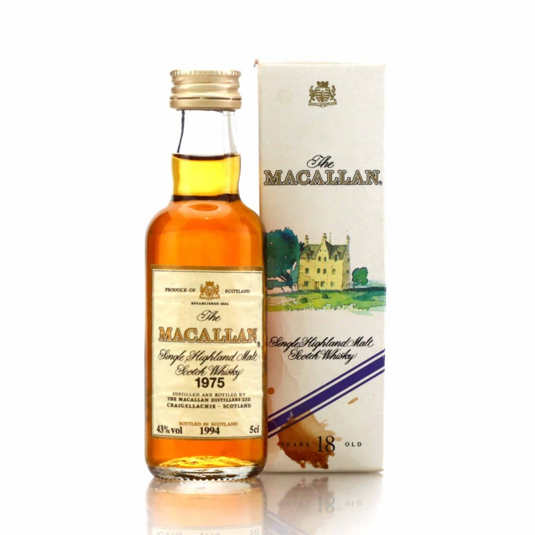 Macallan 1975 18 Year Old Miniature | Whisky Auctioneer
