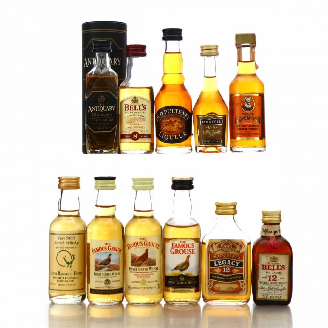 Scotch Whisky & Assorted Spirits Miniature x 11 | Whisky Auctioneer