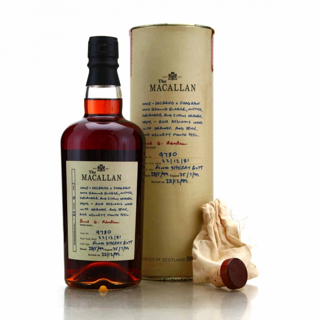 Macallan 1981 Exceptional Cask #9780 | Whisky Auctioneer